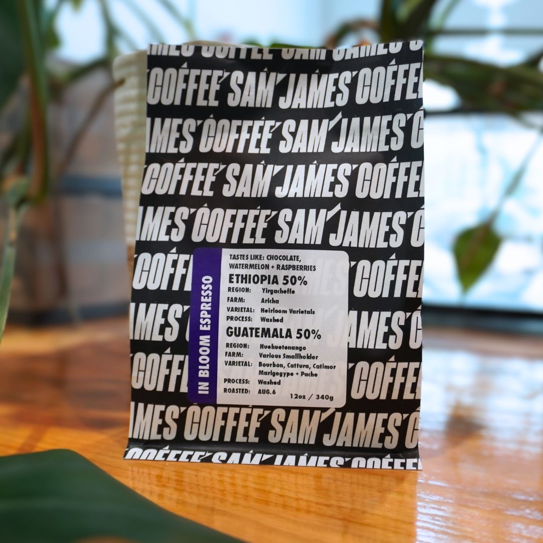 Sam James Coffee Bar In Bloom Espresso Coffee Beans — Coffee Addicts